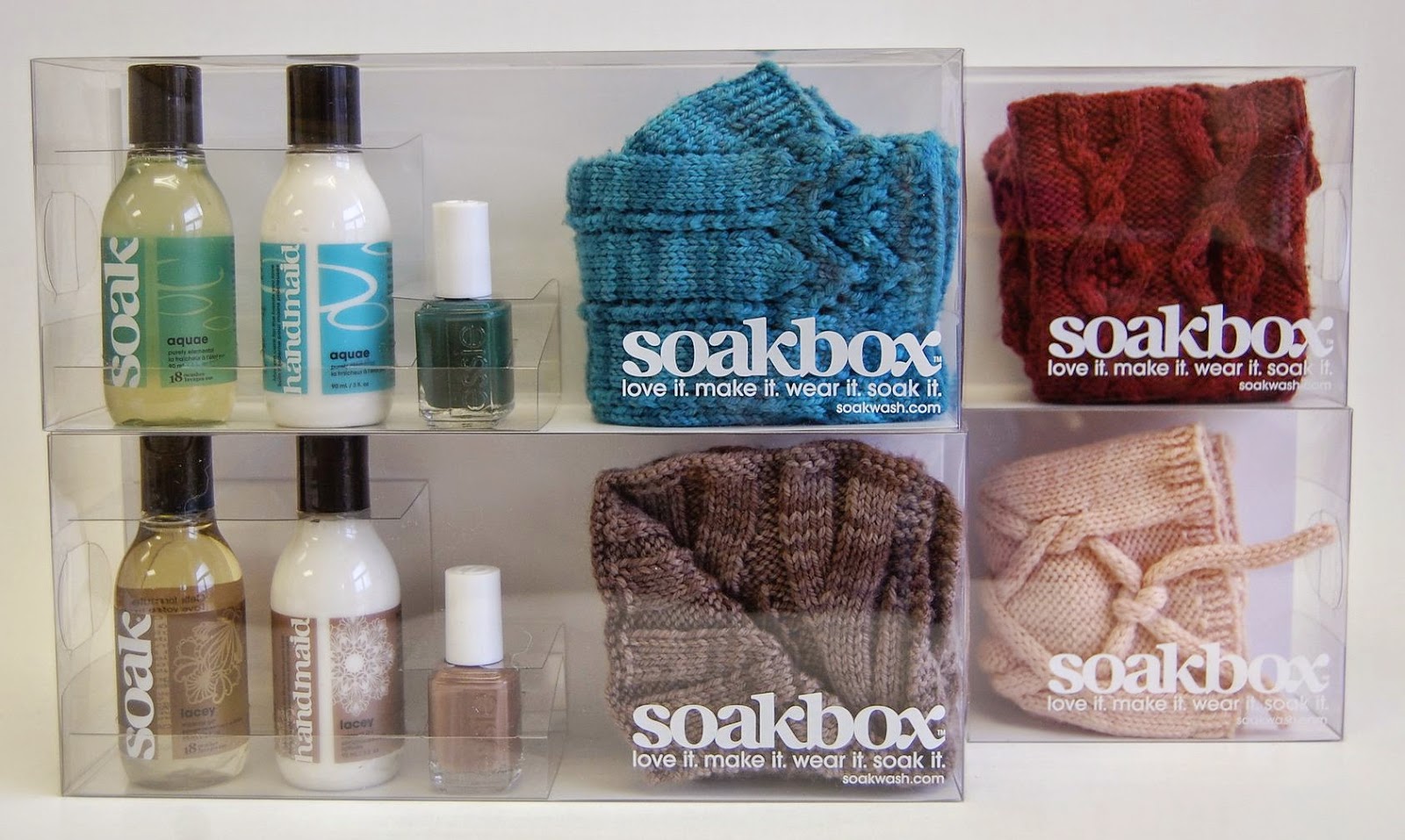 A Really Good Yarn: Soakboxes