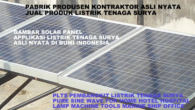 HARGA PLTS SHS SOLAR PANEL TENAGA SURYA : Harga Solar Home System
