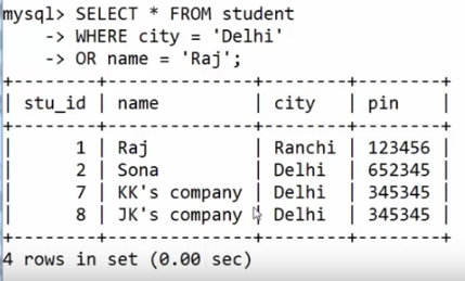 OR Operator ~ Computer Languages (clcoding)