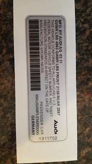 Replacement Vin Labels