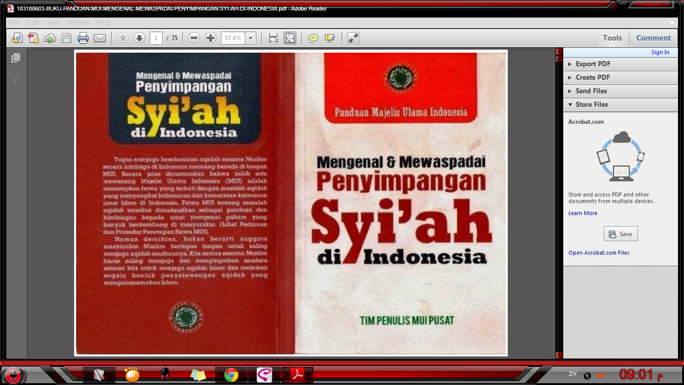 Buku Syi'ah dari MUI (download) ~ ISLAMIC YOUTH MODERN
