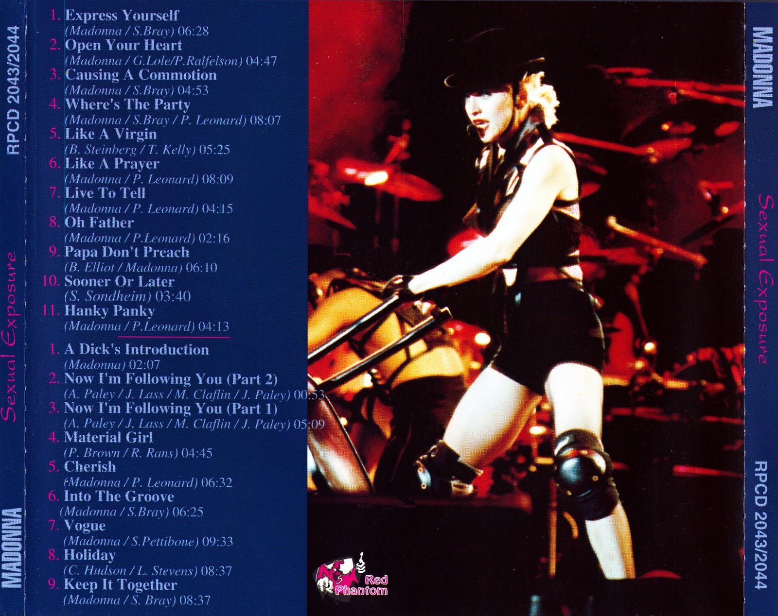 Madonna Fanmade Covers Blond Ambition Tour