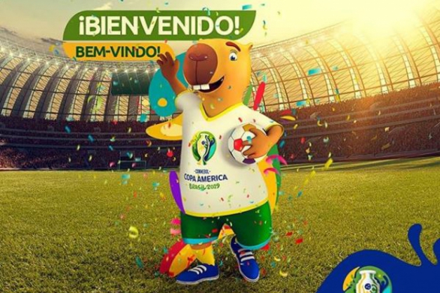 Troféus do Futebol: Mascotes da Copa América de Futebol da Conmebol