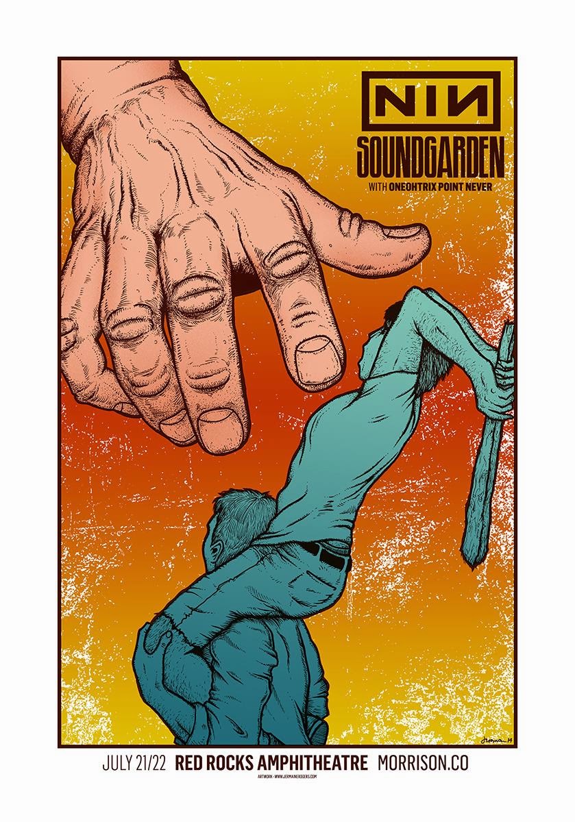 INSIDE THE ROCK POSTER FRAME BLOG: Nine Inch Nails & Soundgarden ...