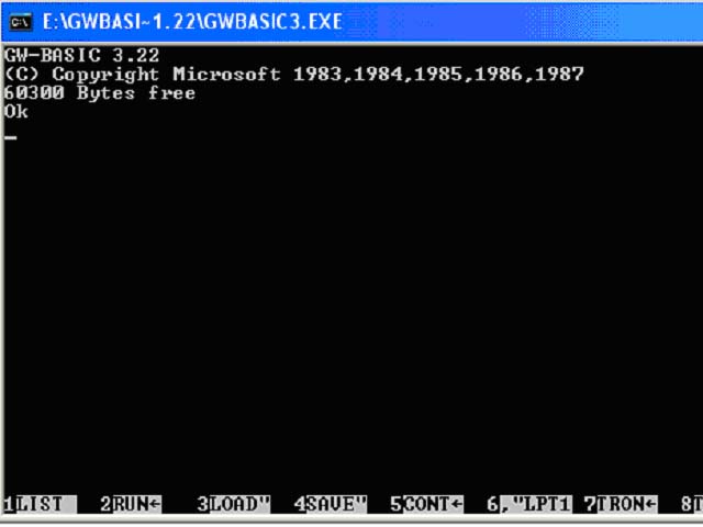 GWBASIC Writing Programs In GW BASIC gwbasic-writing-programs-in-gw-basic