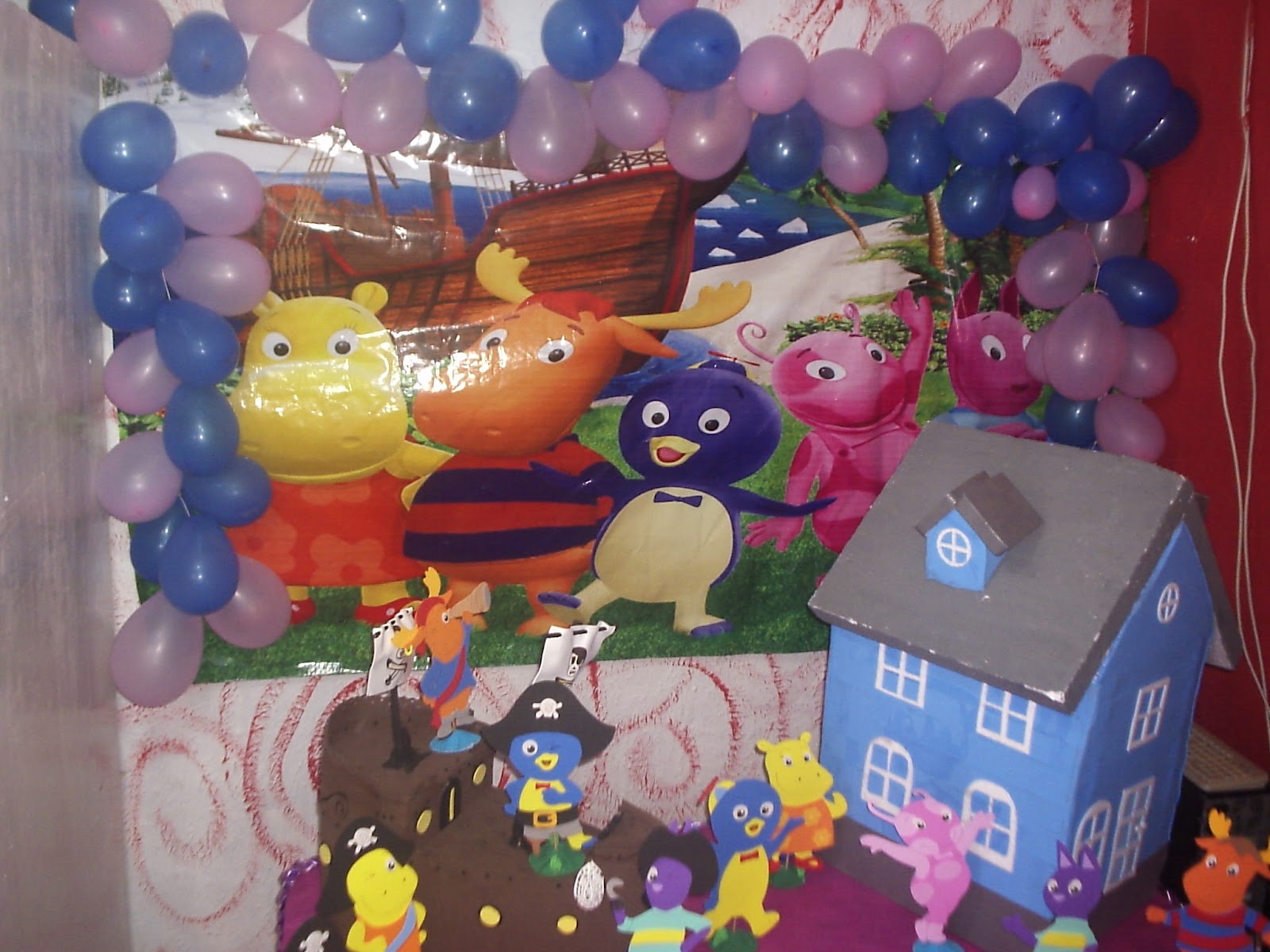 Decoração De Festa Backyardigans