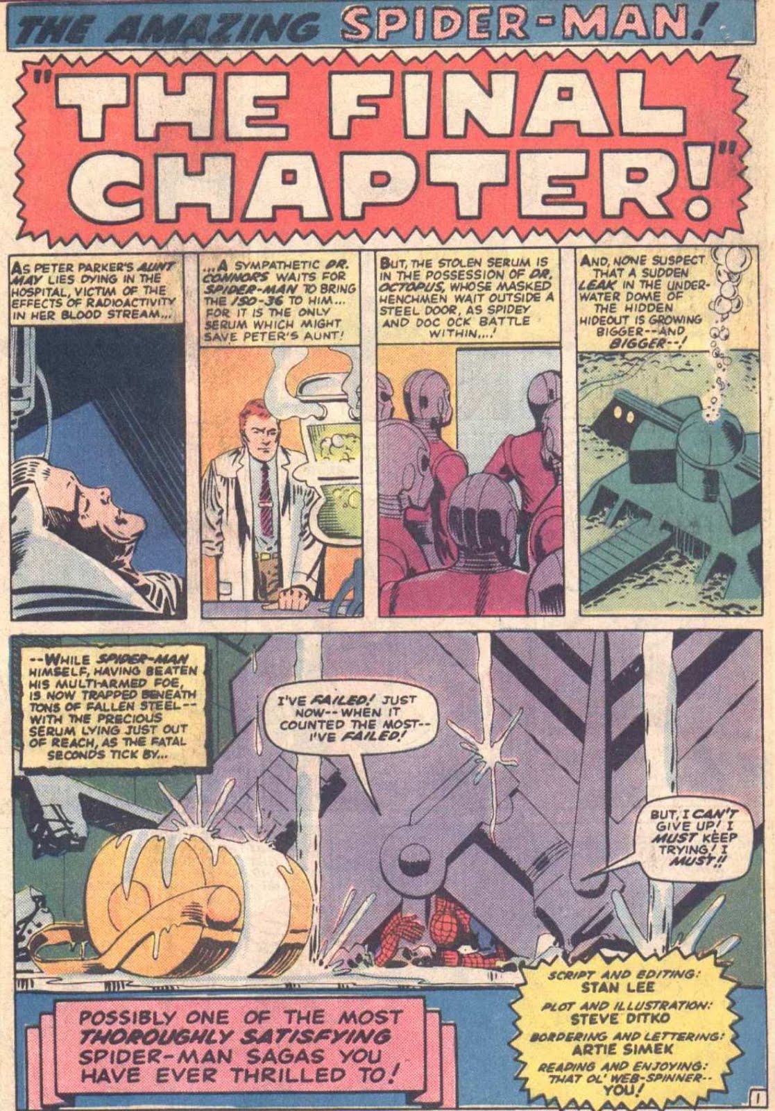 Giant-Size Geek: Story recap pages from Marvel and DC Comics, from ...