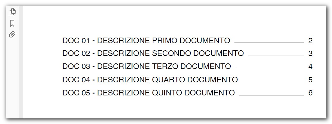 Creazione di un fascicolo documenti ipertestuale con risorse open source