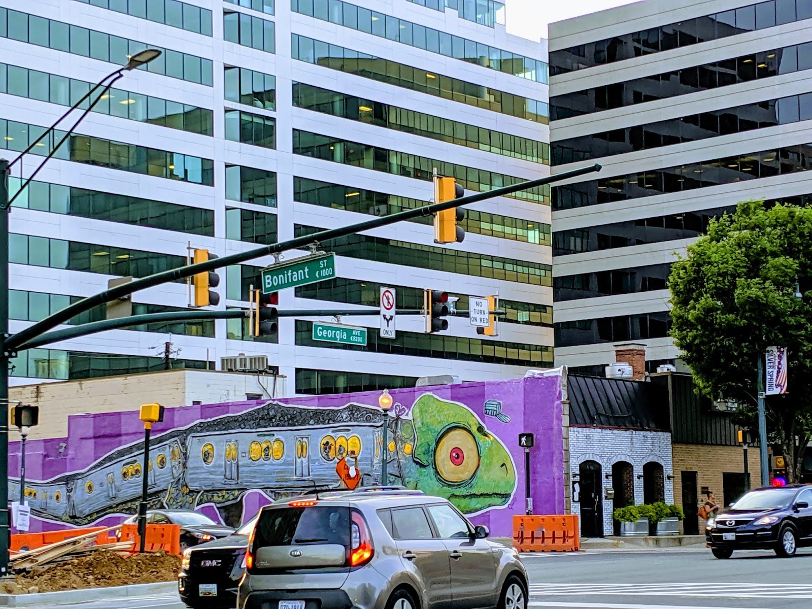 East MoCo: New mural in downtown Silver Spring (Video+Photos)