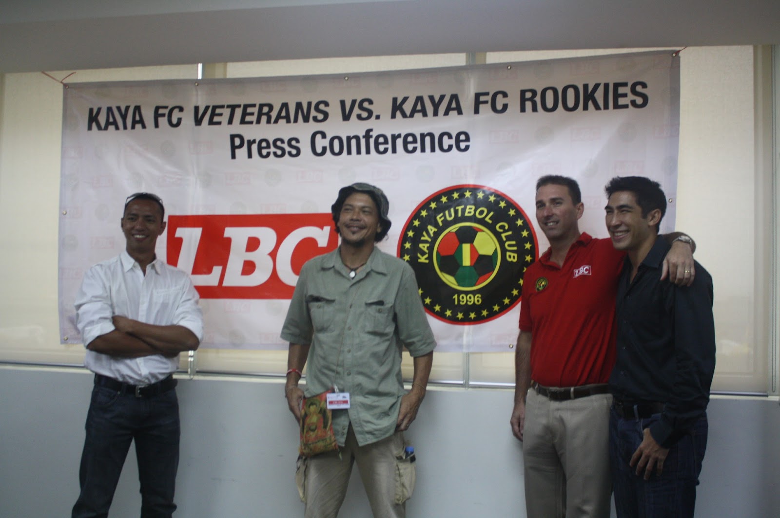 The Armchair Sports Blogger: Kaya FC Reunion Match Scheduled