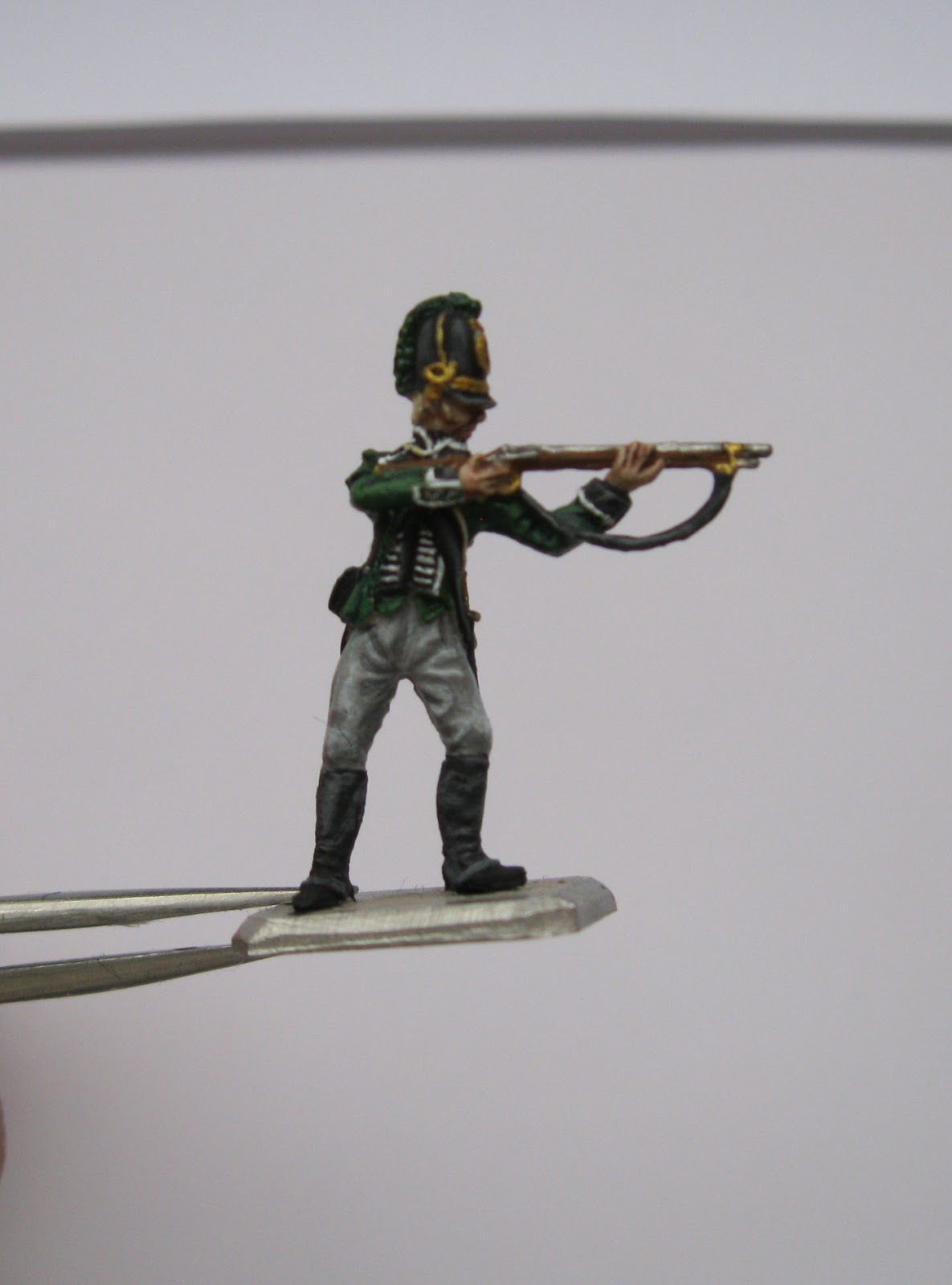 Zed's Napoleonics: Baden jager - first pics