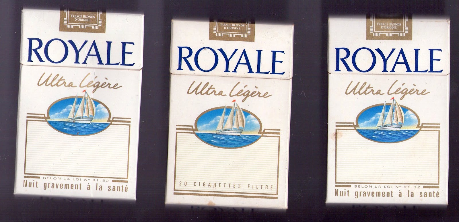 Ma Collection de paquets de cigarettes: ROYALE