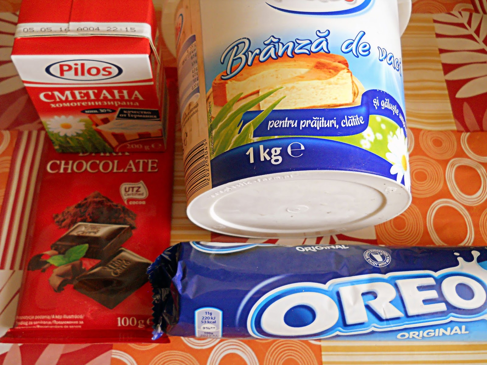 Arome si culori : Oreo cheesecake