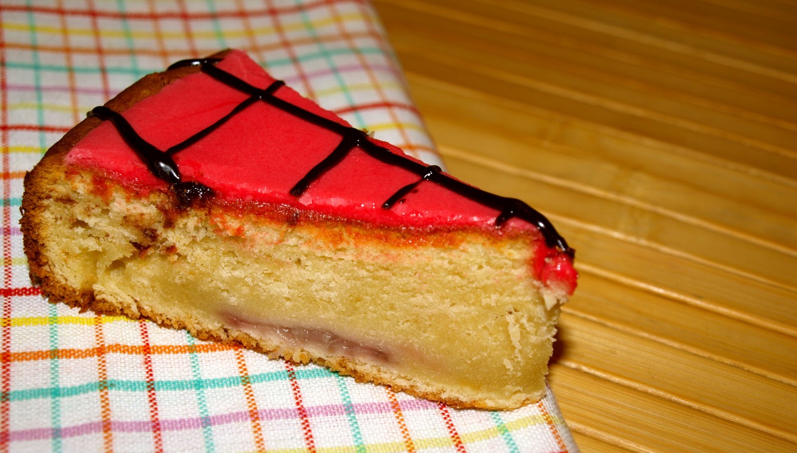 Castillo de Vainilla: Bizcocho en Rosa...