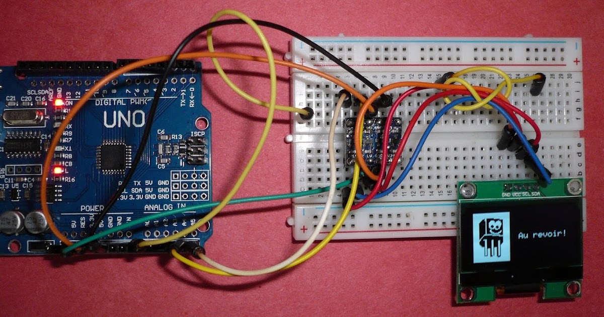 Électronique en amateur: Écran OLED SH1106 I2C et Arduino