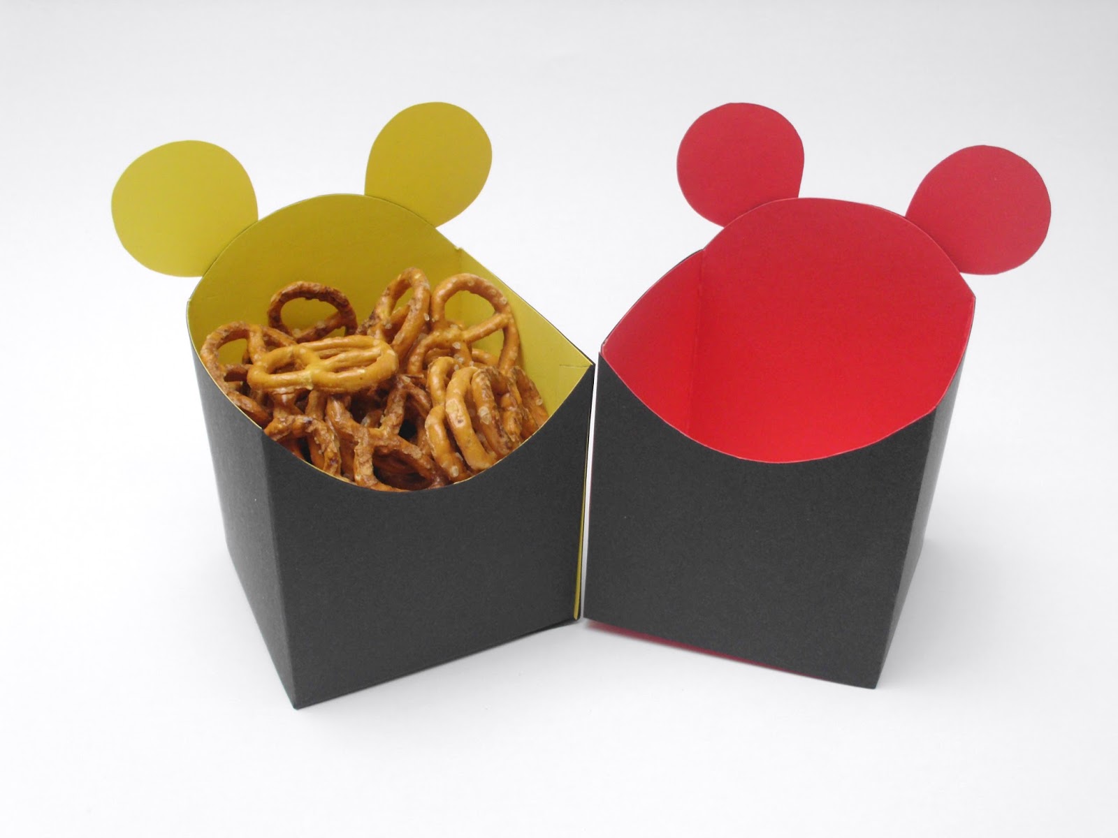 Handmade Paper-Heaven: Mickey Minnie Mouse boxes