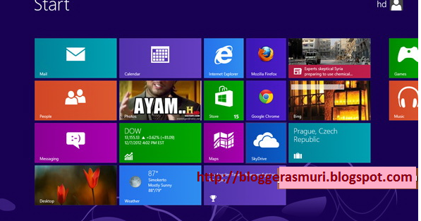 TAMPILAN WINDOWS 7 SEPERTI WINDOWS 8 ~ RUANG BELAJAR KAMI