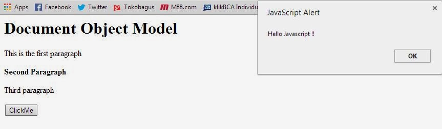 Apa itu DOM (Document Object Model) pada Javascript ? ~ Kecebong Racing