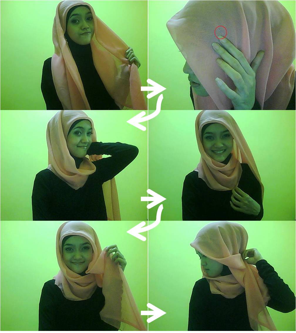 L O O K !: square hijab tutorial #2