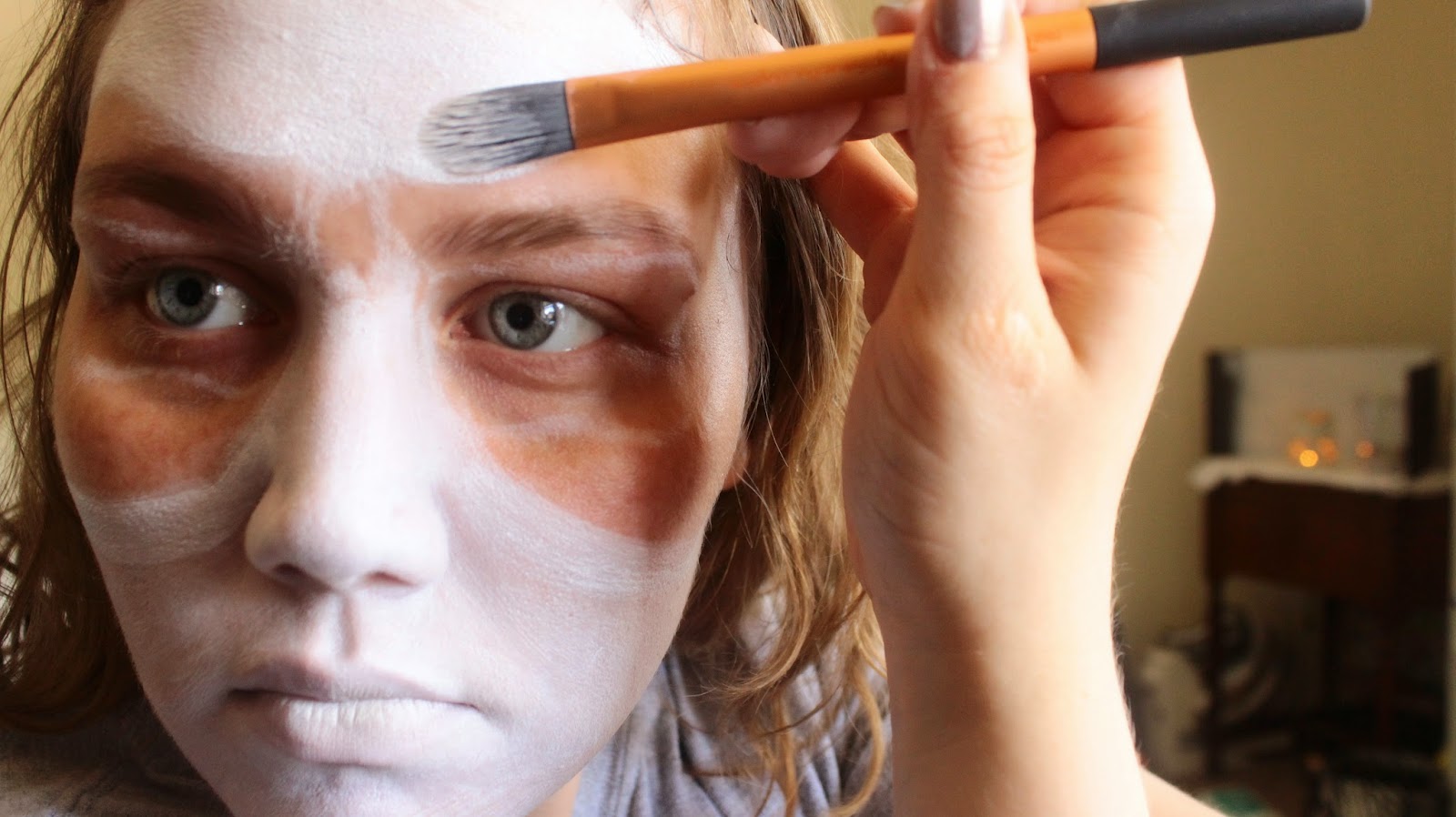 Chelcey Beauty: Halloween 2014: Dr Who Clockwork Man Mask