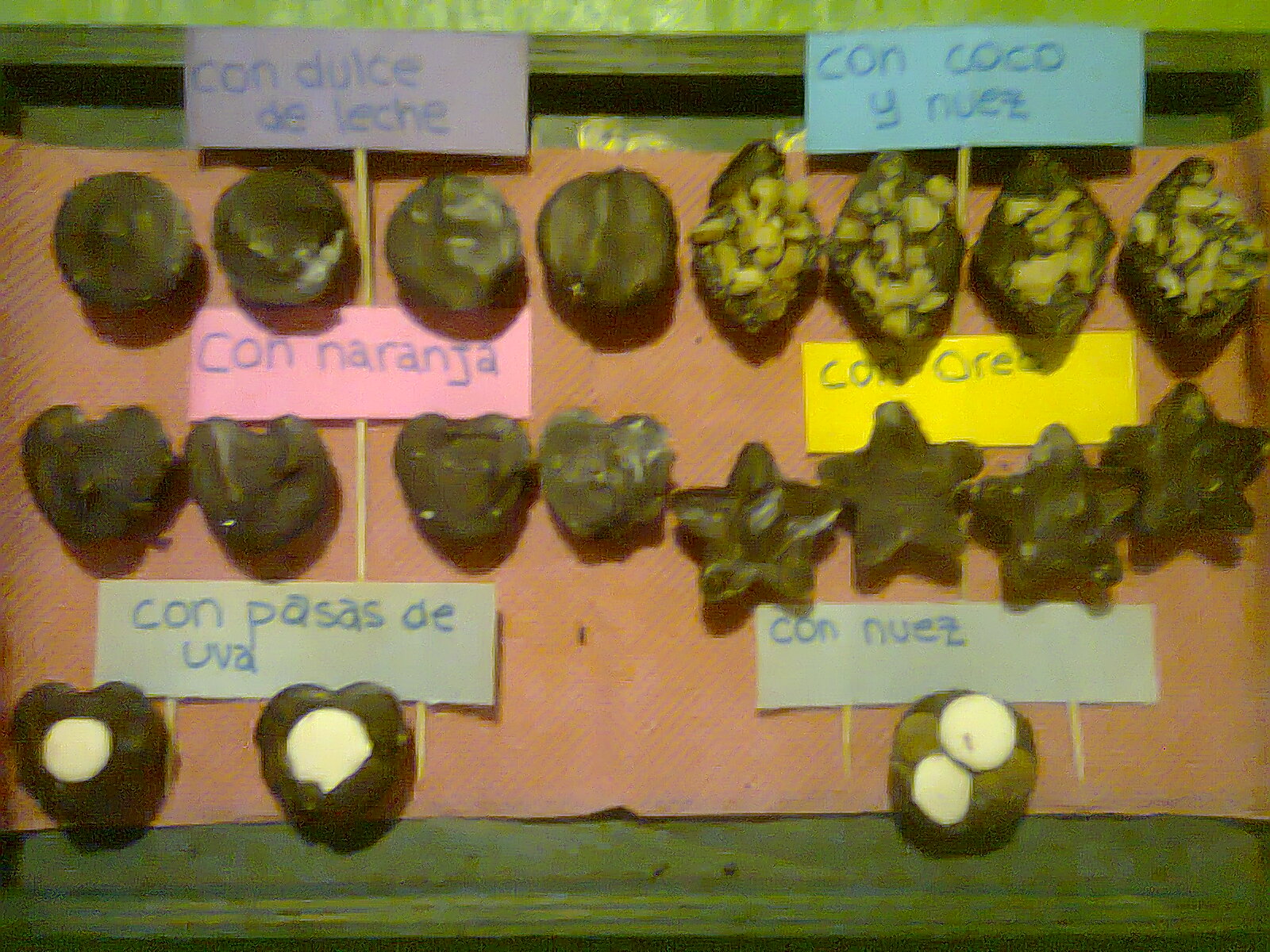 cosas de un soñador: Variedad de bombones!