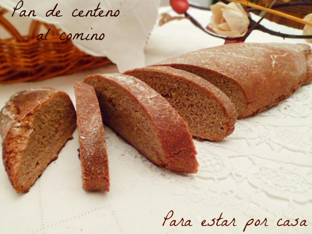 Para estar por casa: Pan de centeno al comino