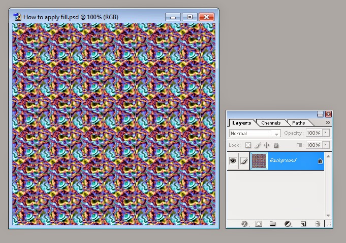 Functionality of Fill in Photoshop ~ Infotech-Easy