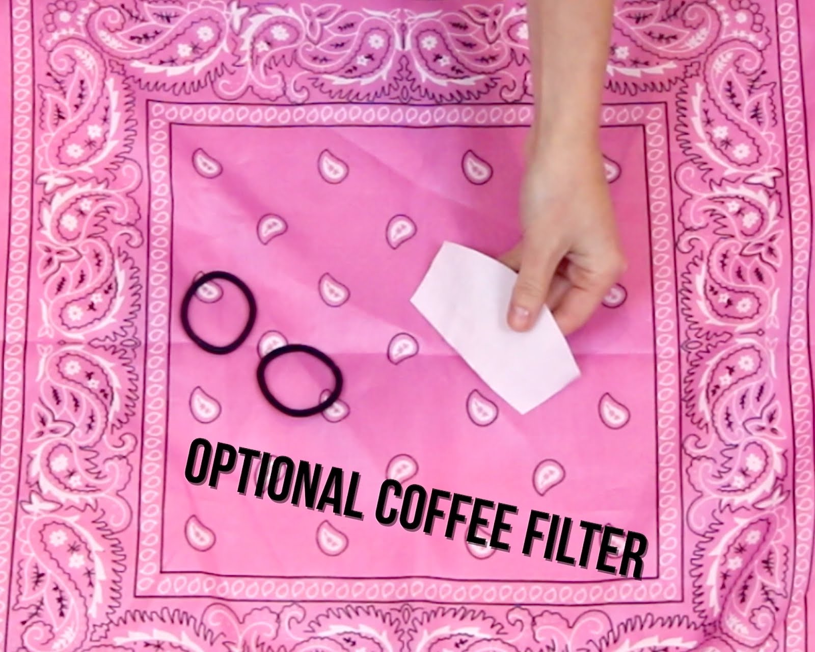 {VIDEO} EASY & FREE Coronavirus Bandana Face Mask With Filter (DIY, No ...