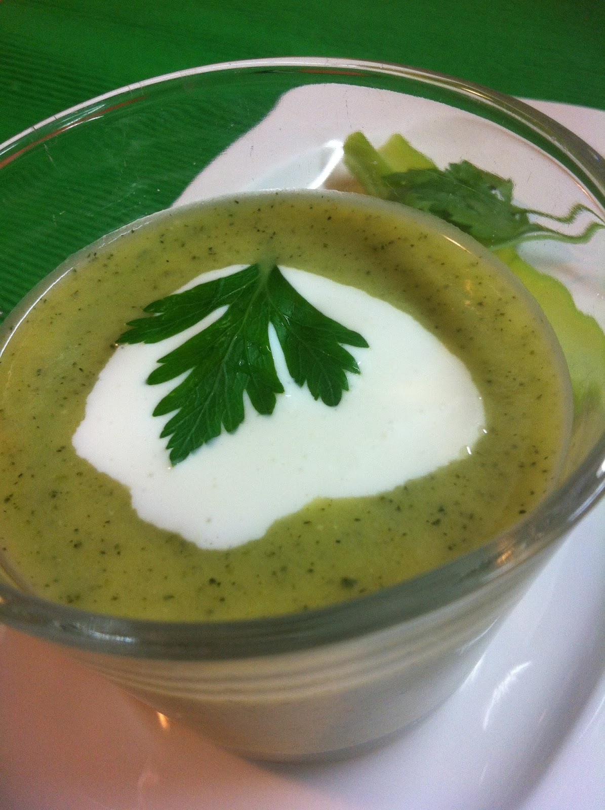 Las recetas de Martuka: Crema Verde De Calabacín