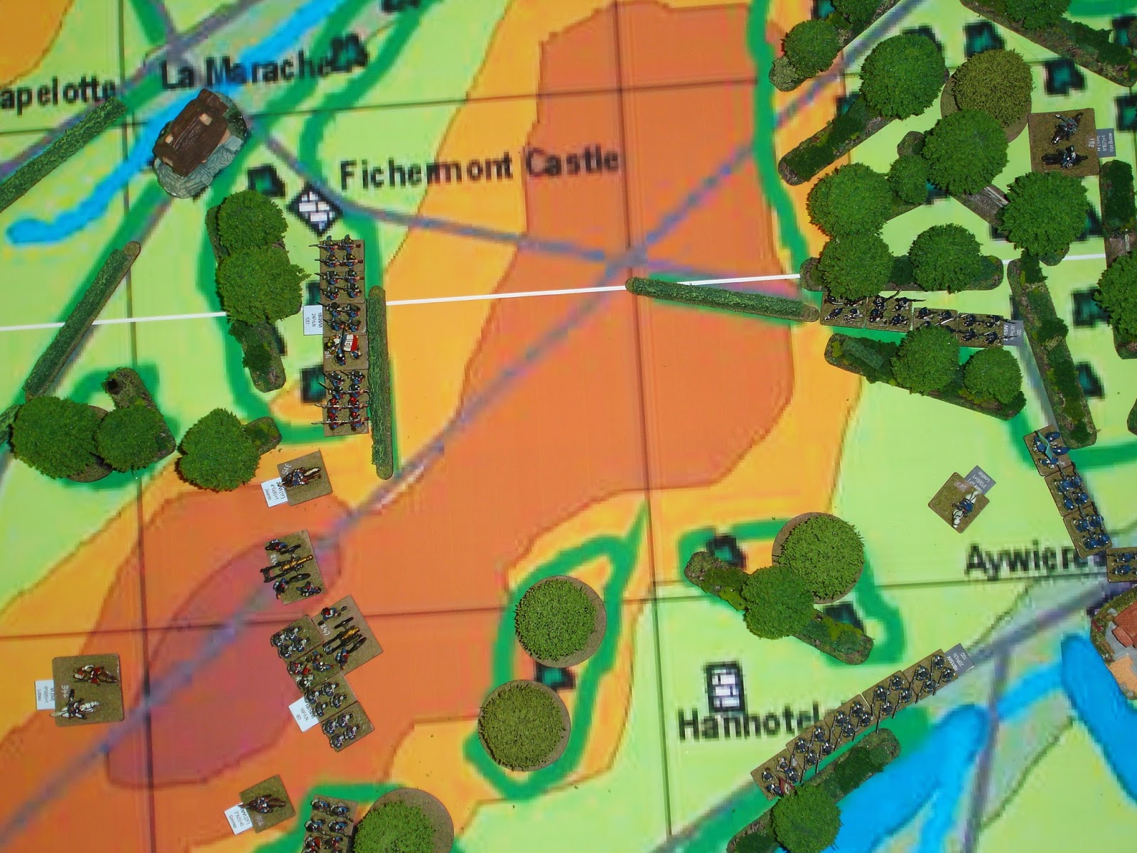 One Sided Miniature Wargaming Discourse: Plancenoit - The Game