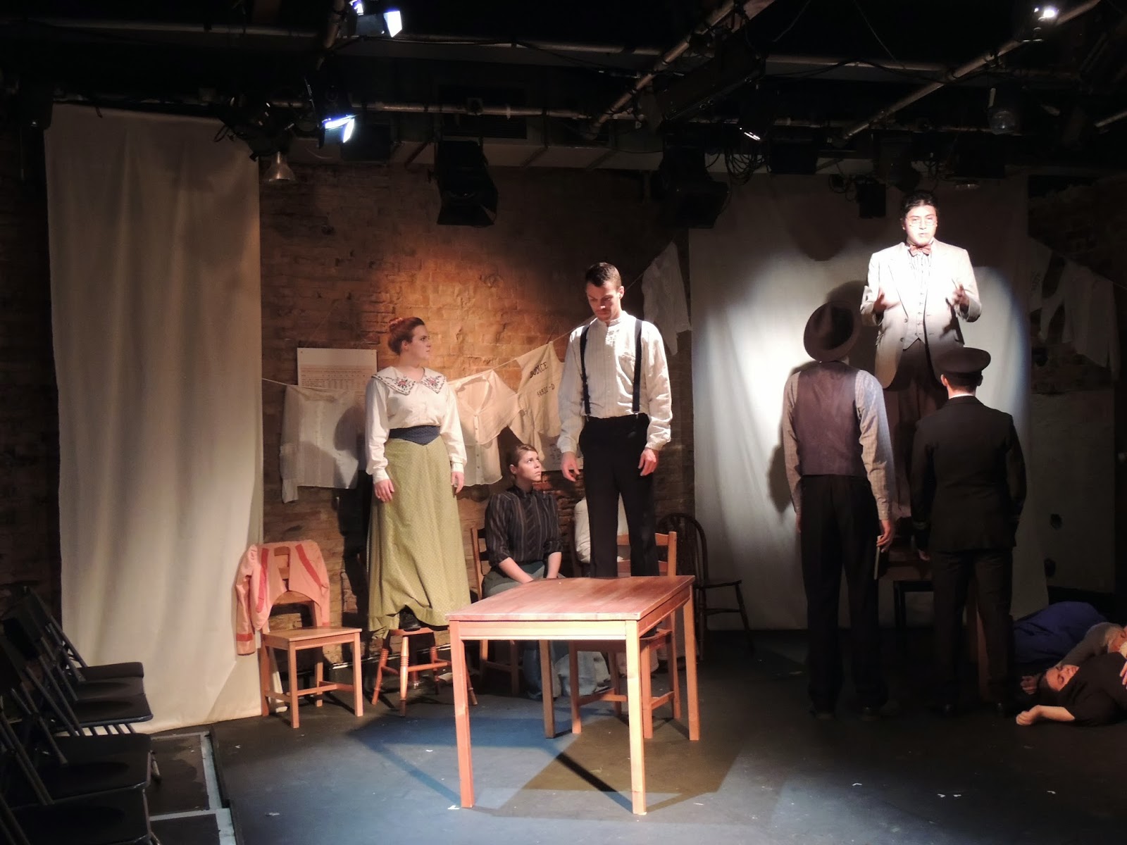 A Semester in London: THE TRIANGLE FACTORY FIRE PROJECT...TARA ARTS