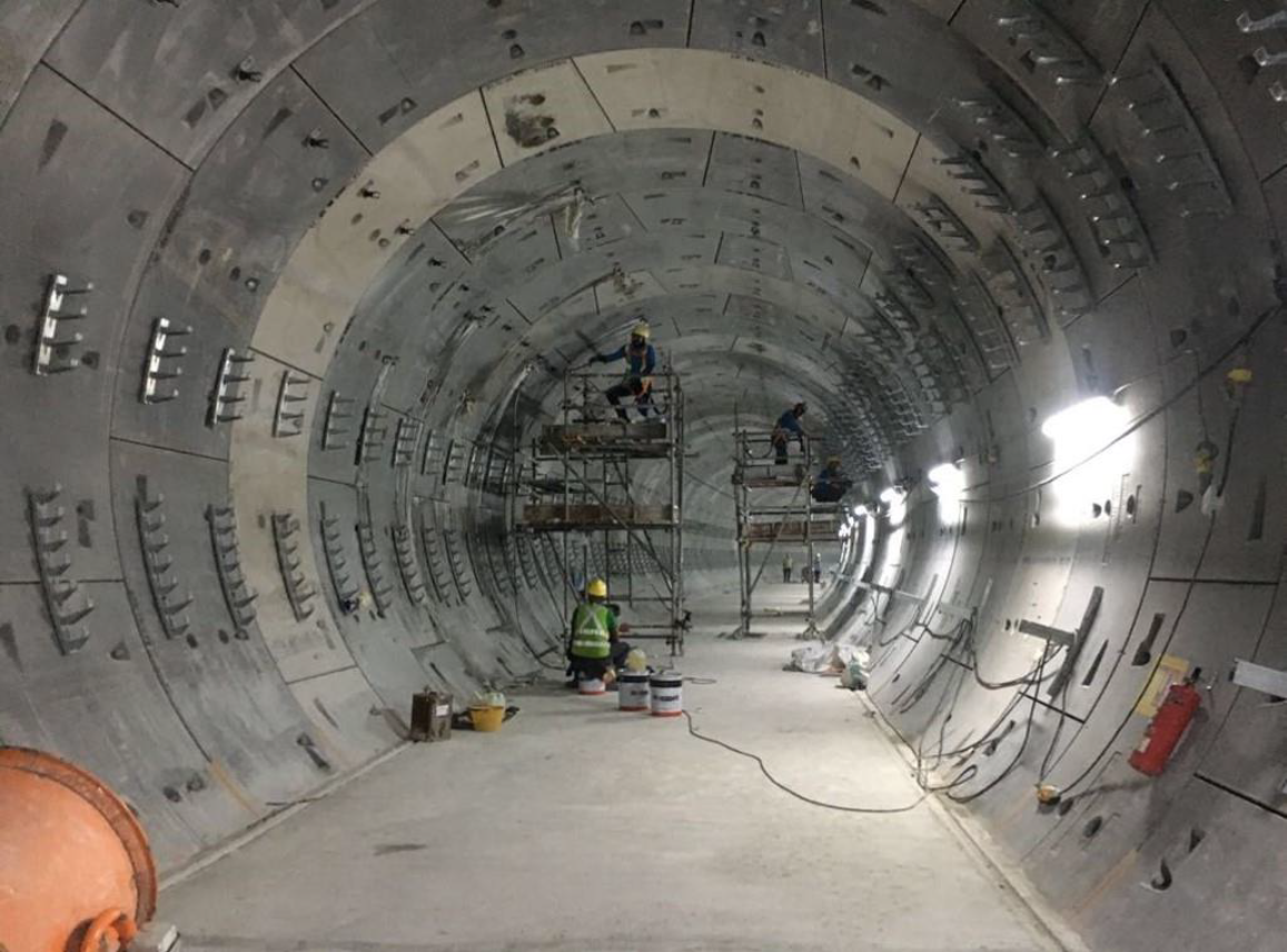 Thomson Line Construction: Launch Shafts Backfill