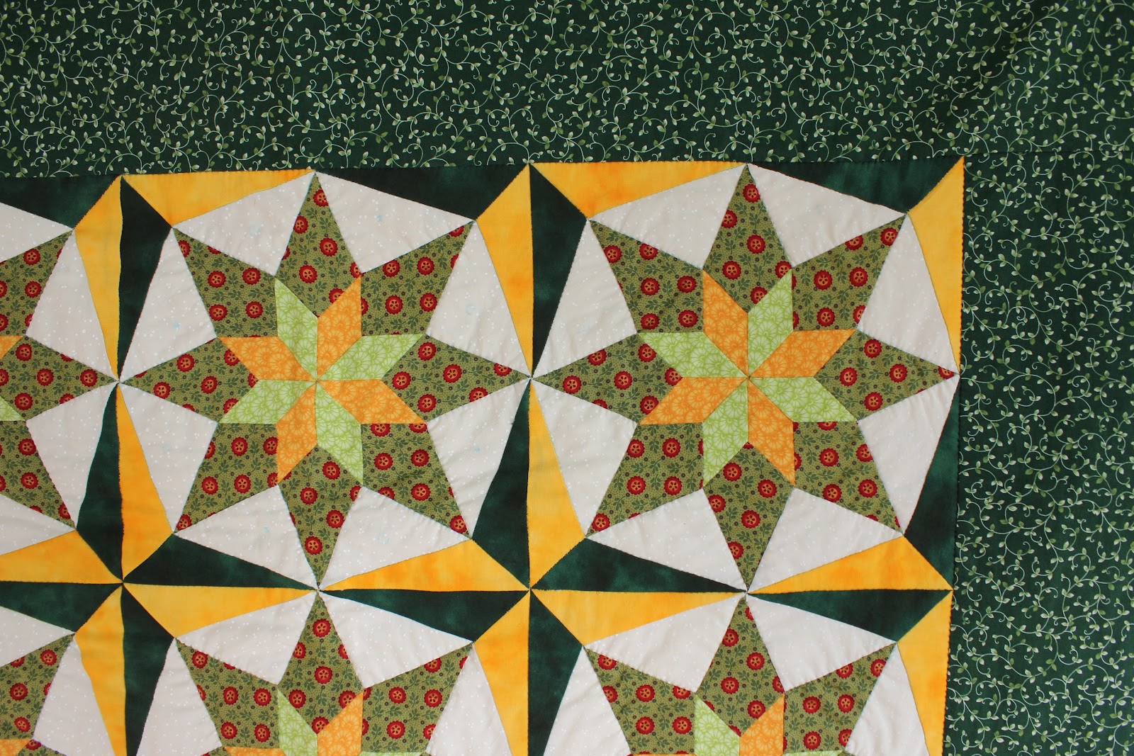 MI HOGAR DE PATCHWORK: QUILT DE ESTRELLAS