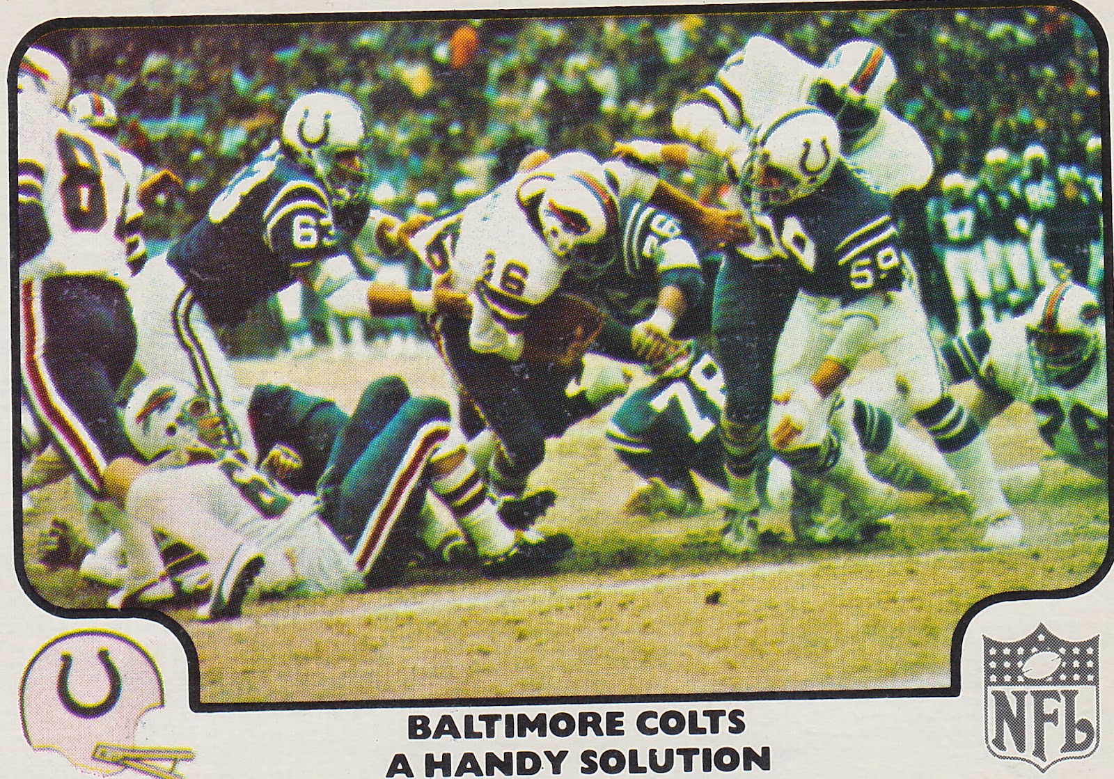 The Five Tool Collector: Baltimore Colts Card History Pt. 8 The Late 70s