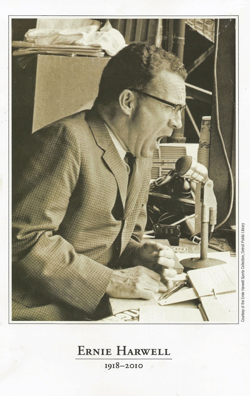 John's Big League Baseball Blog: Happy Baseball Birthday... Ernie Harwell