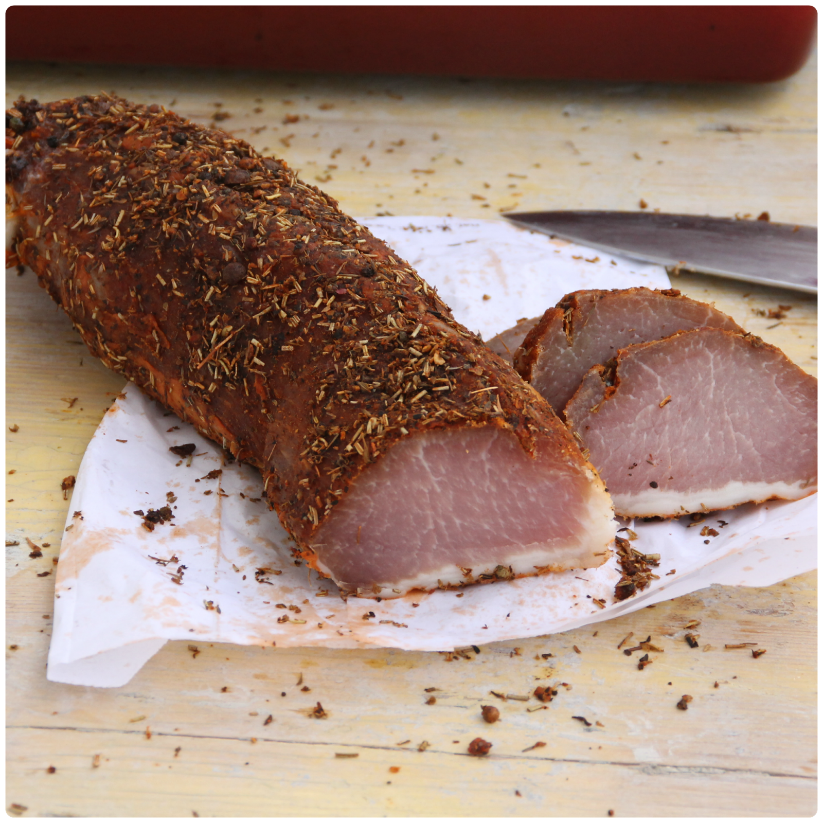 La cocinica murciana: LOMO CURADO