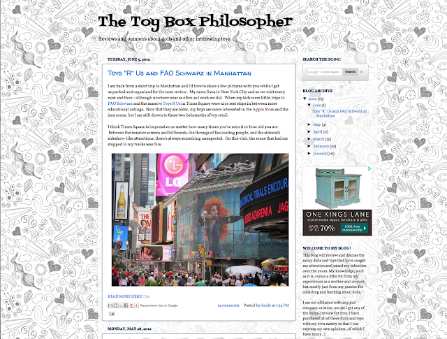 THE FASHION DOLL REVIEW: June 2012