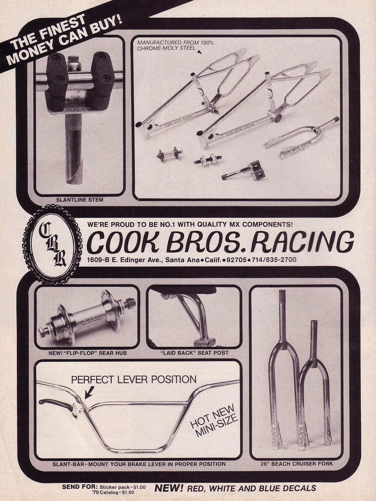 Cook Bros. Slant-Bar Handlebars
