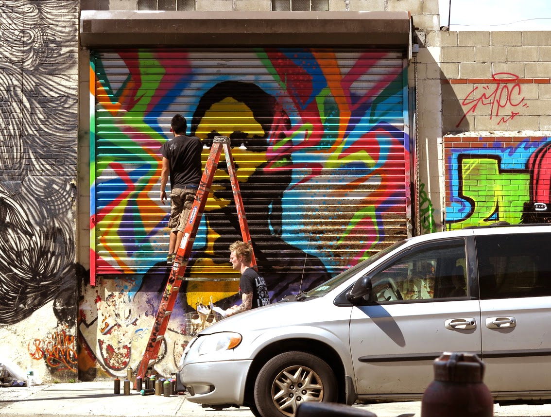 Stinkfish New Murals – New York City, USA – StreetArtNews
