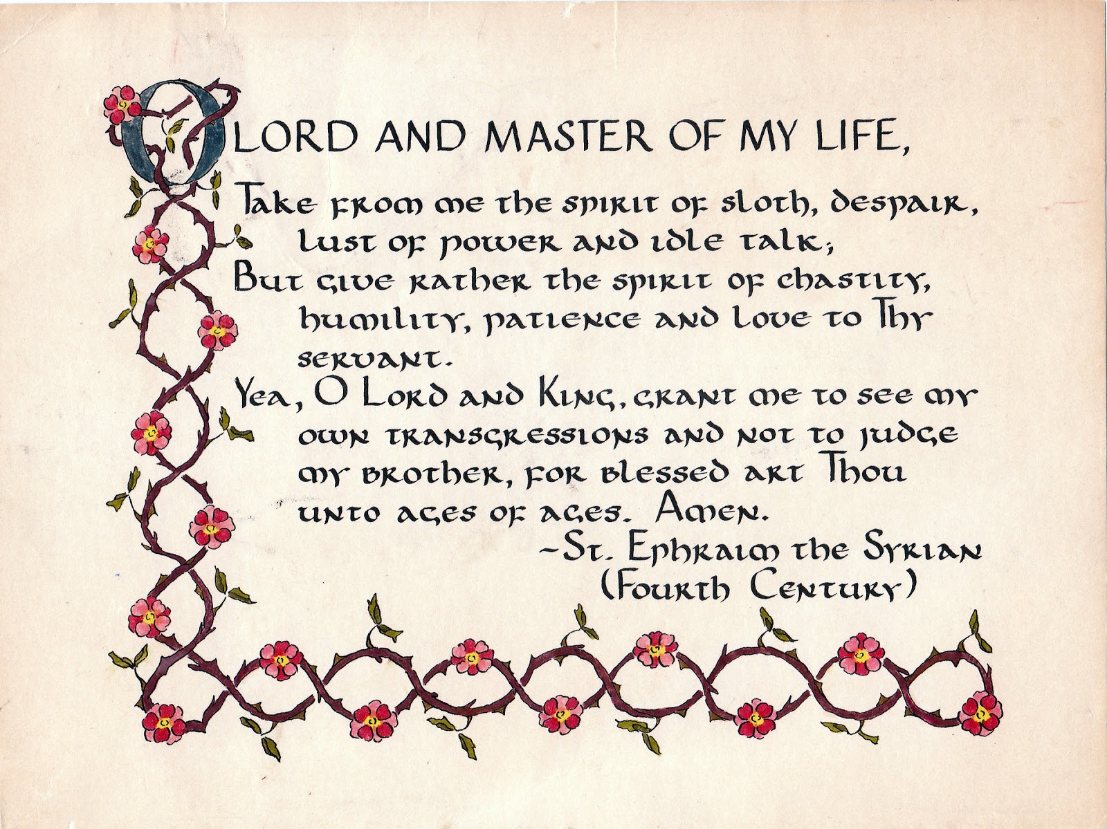 Your Guide to Prostrations during Great Lent - The Catalog of Good Deeds