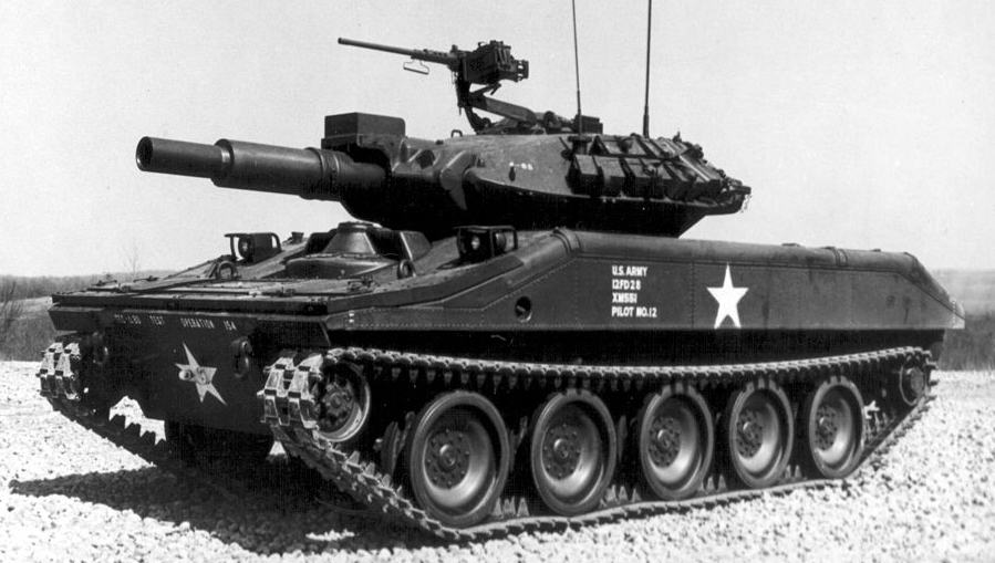 Catainium's Tanks: M551 Sheridan Light Tank