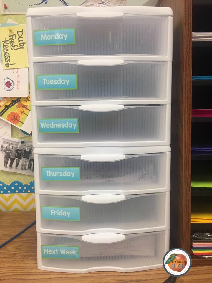 The Primary Peach: Organizing Your Weekly Copies- Easy as 1, 2, 3!