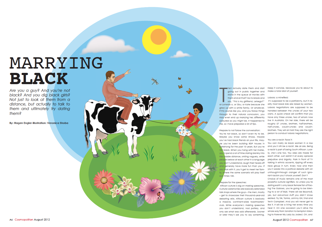 GRAPHIC DESIGN PORTFOLIO: EDITORIAL ILLUSTRATION - COSMOPOLITAN ...