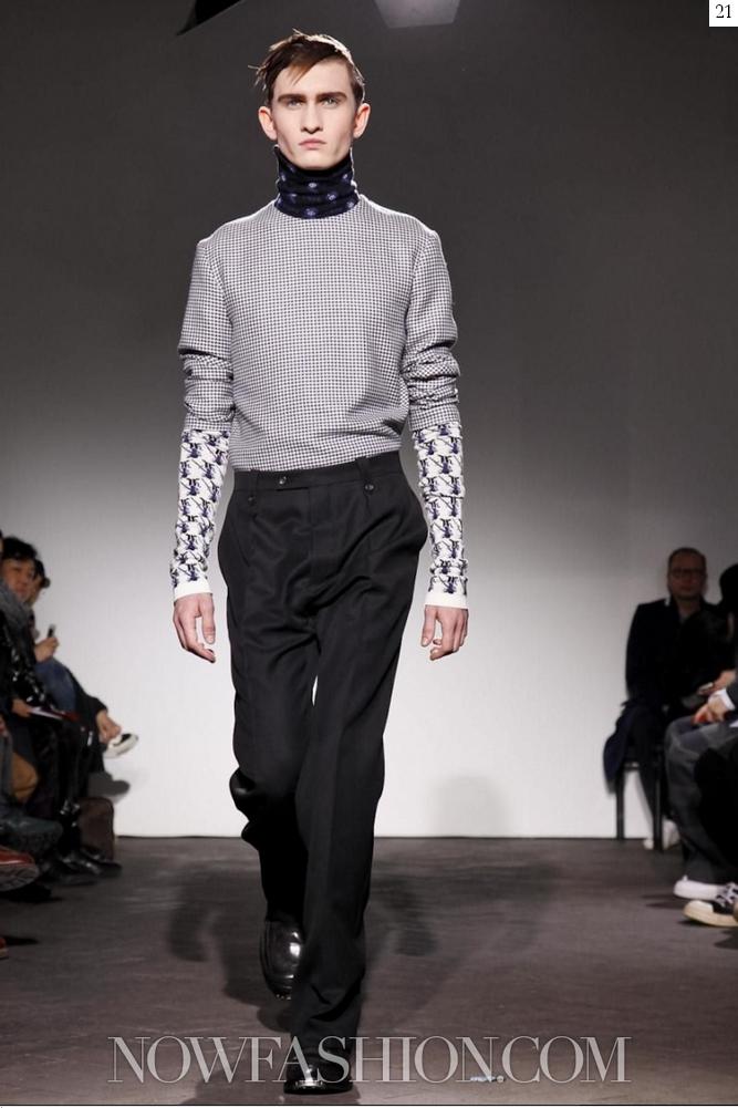 First Runway - men board: Jacob Mallinson Bird