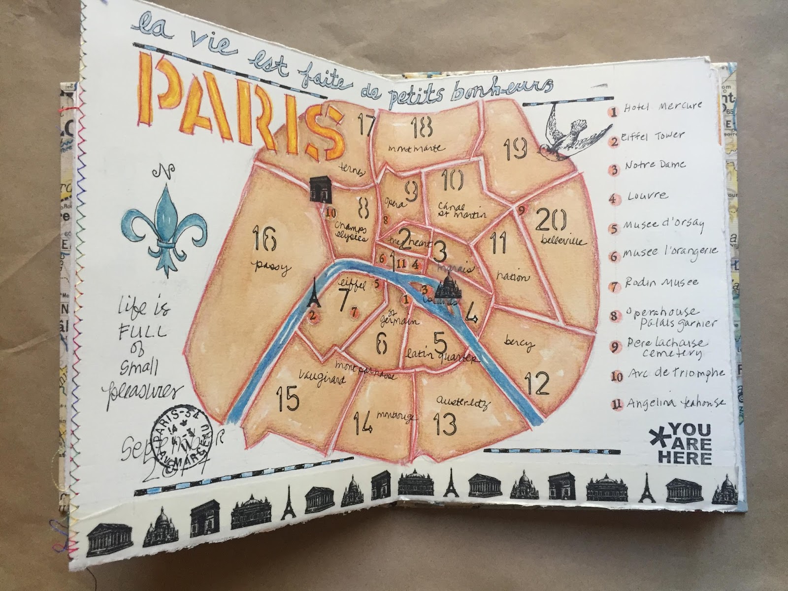 JaneVille: My French Journal photos and a short video.