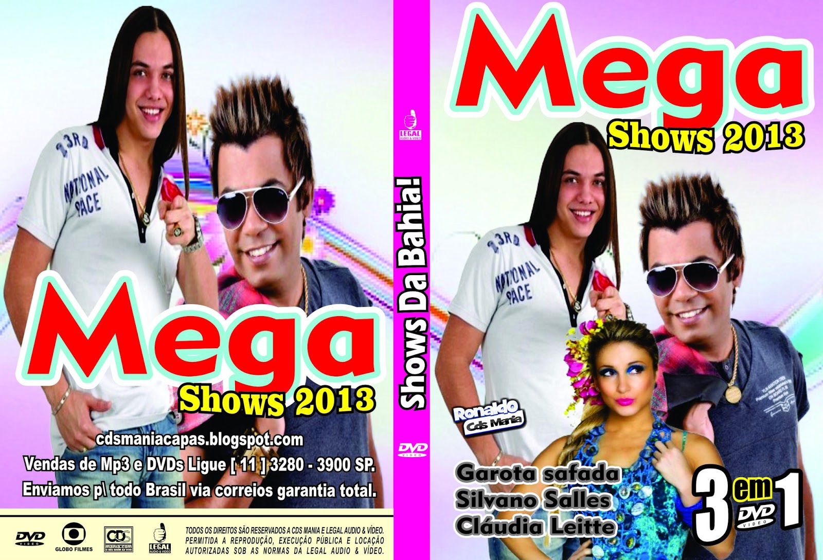 { Acervo Cds Mania capas em Cds, mp3 e shows }: Mega Shows DvD 2013