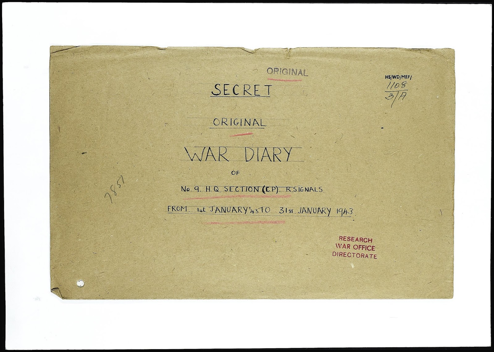 World War 2 Military Intelligence 9 HQ Section Pigeons 1943 world-war-2-military-intelligence-9-hq-section-pigeons-1943