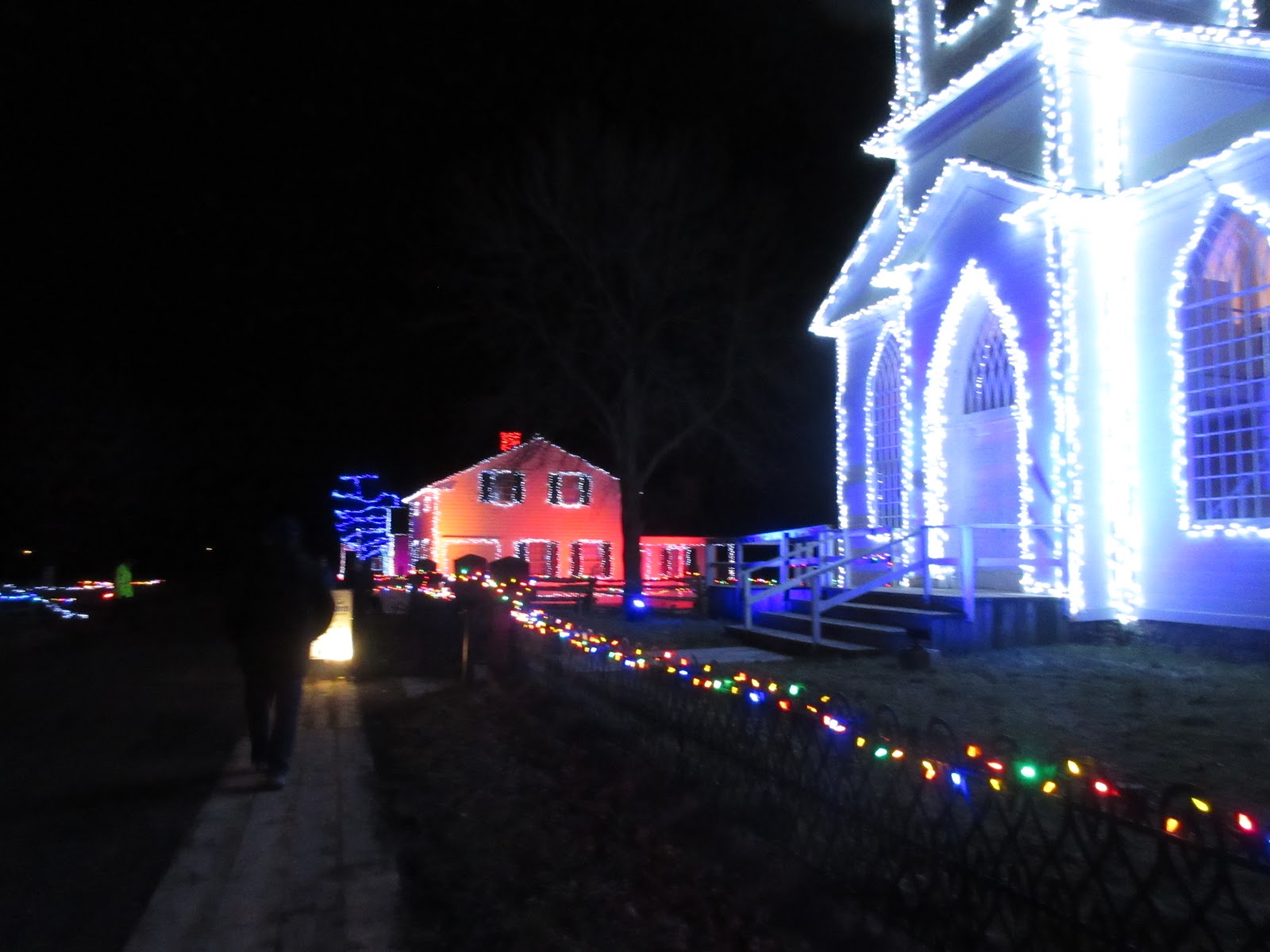 Marlene's Space: Upper Canada Village: Alight at Night