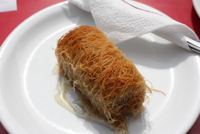 Kadaif dolce tipico albanese - Turismo in Albania