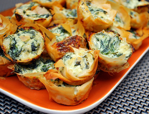 Spanakopita Bites - Samantha's favorite recipes